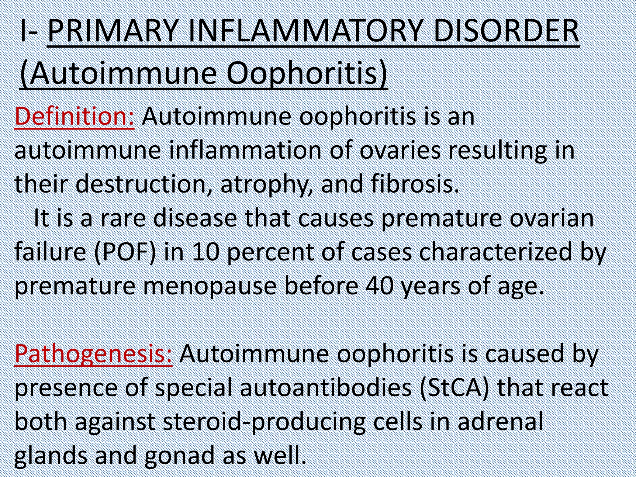 Diseases of the ovaries | PPTX