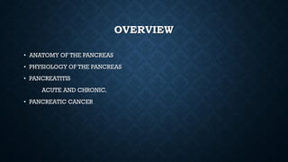 Diseases of the pancreas | PDF