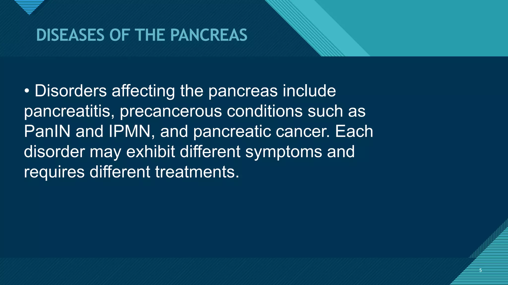 Diseases of the pancreas | PDF
