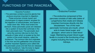 Diseases of the pancreas | PDF