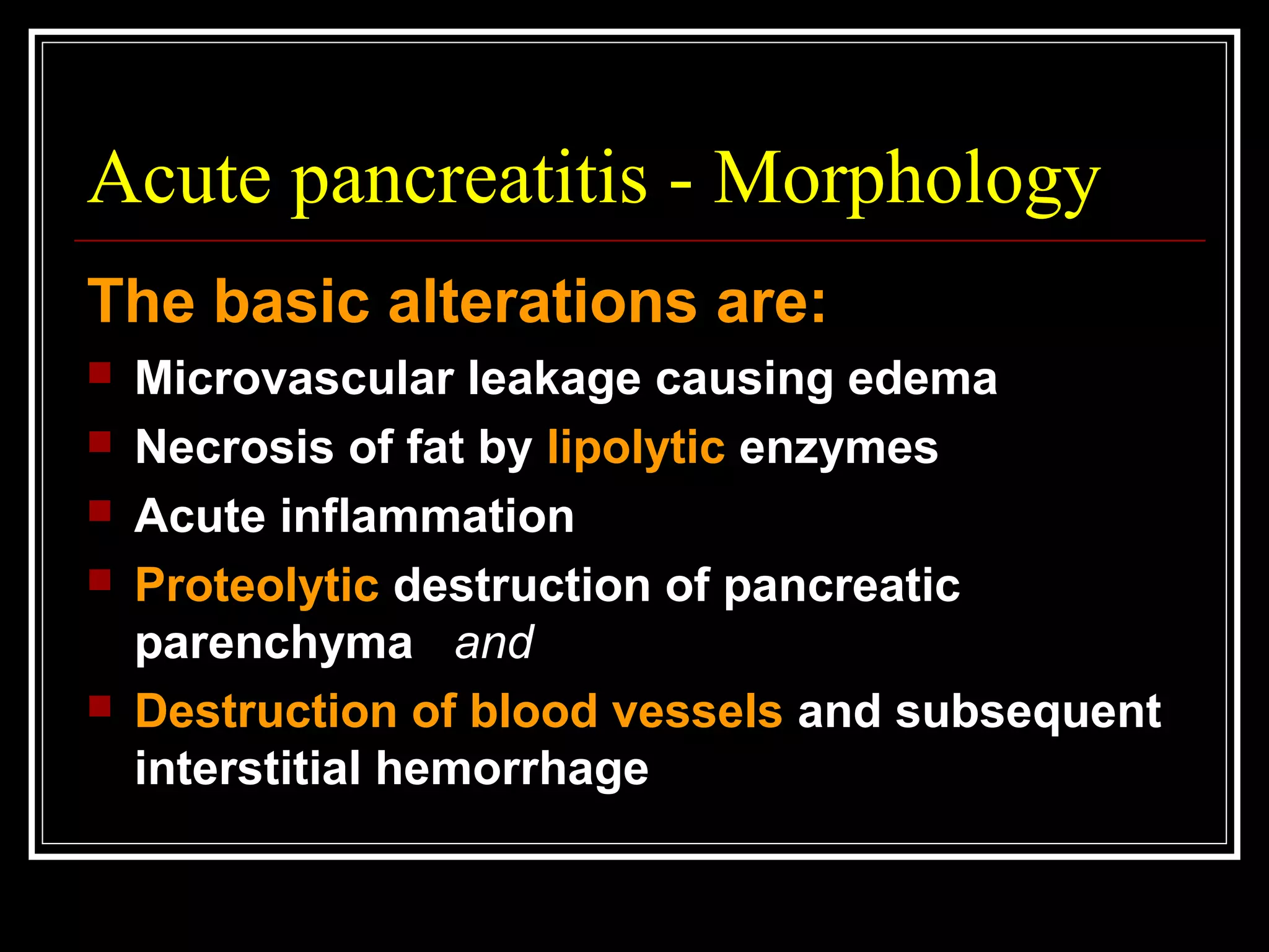 Diseases of the pancreas csbrp | PPT