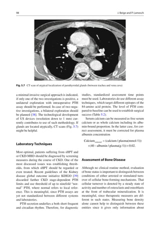 Diseases of the parathyroid glands | PDF