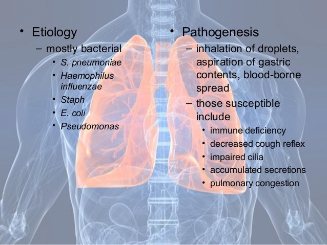 Diseases of the respiratory system