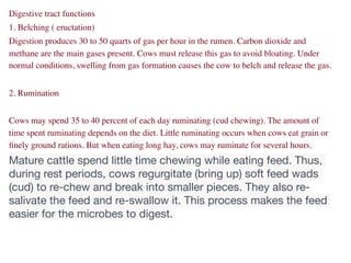 Diseases of the ruminant digestive tract | PDF