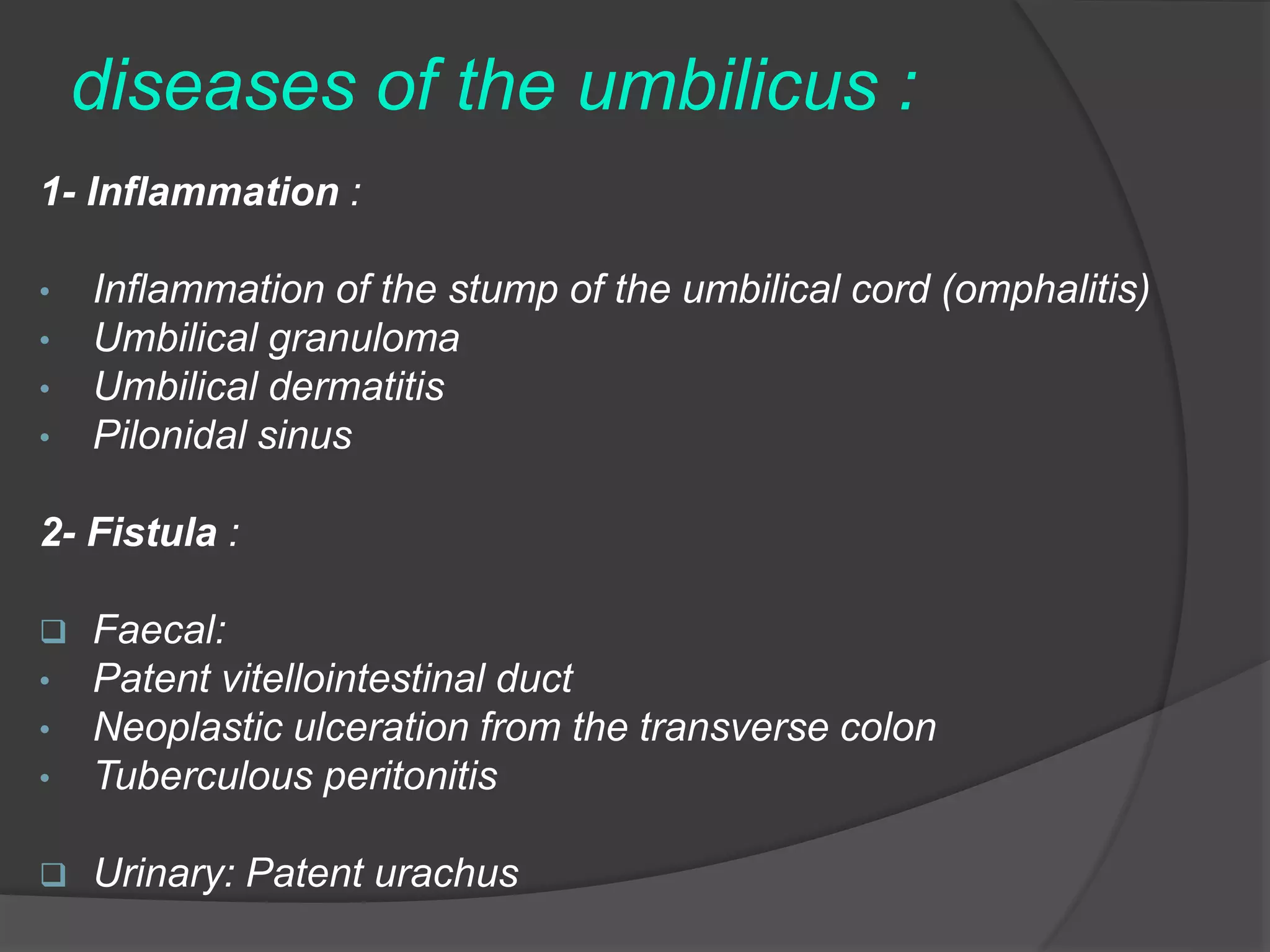 DISEASES OF THE UMBILICUS.pptx