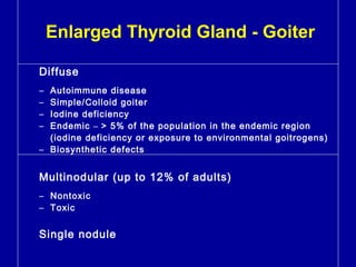 Diseases of thyroid gland | PPT