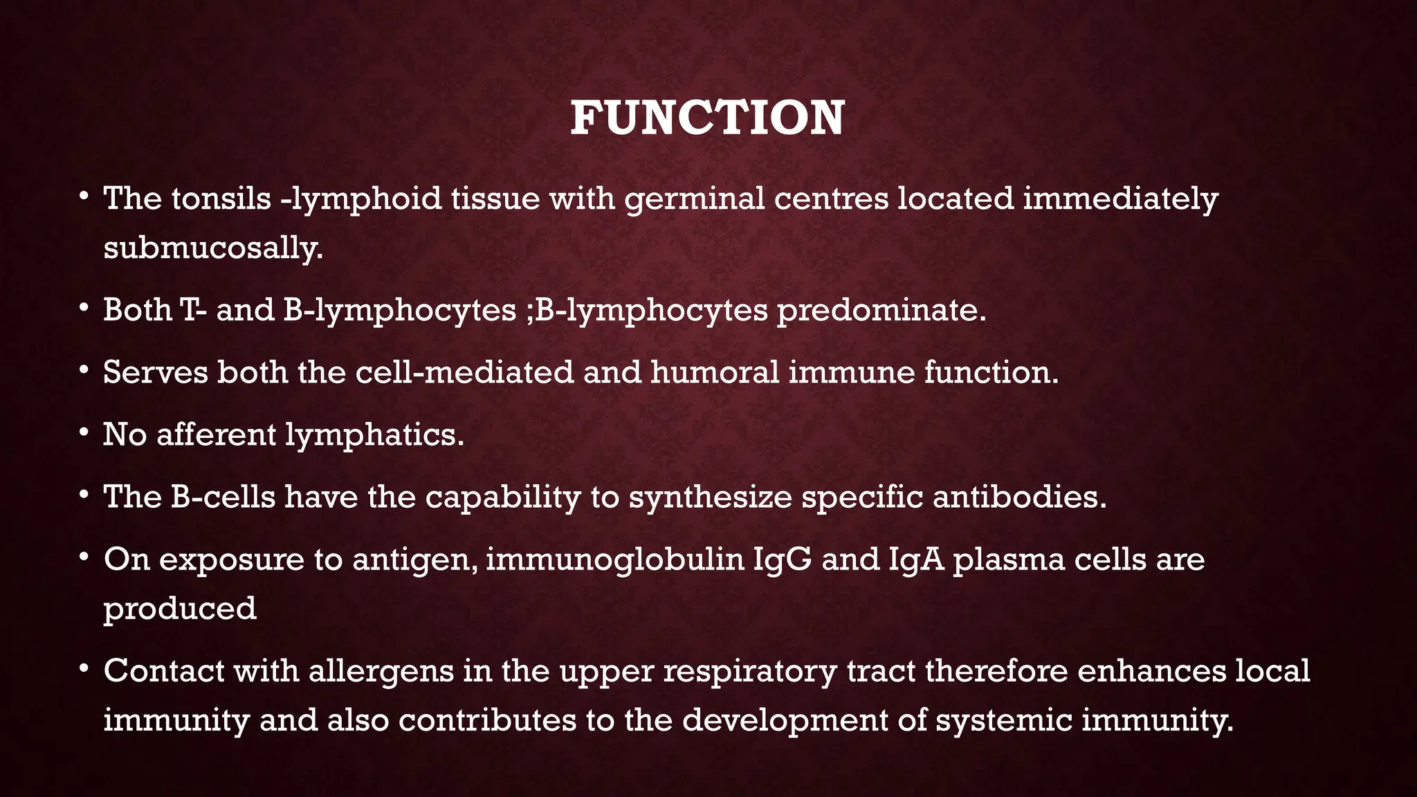 DISEASeS OF TONSILS pwrpoint presentation | PPTX