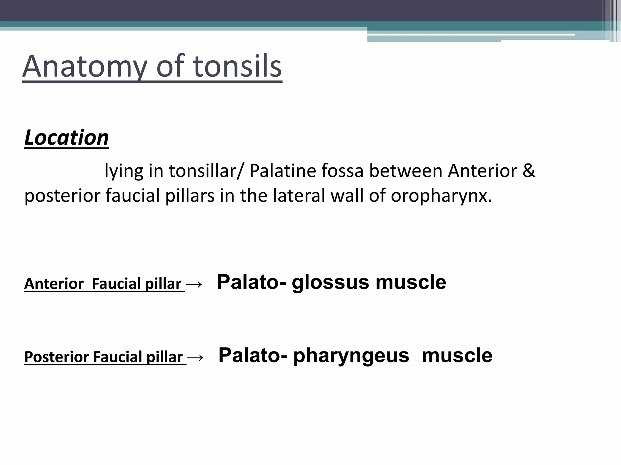 Diseases of tonsils and adenoids | PPTX