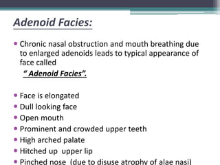Diseases of tonsils and adenoids | PPTX