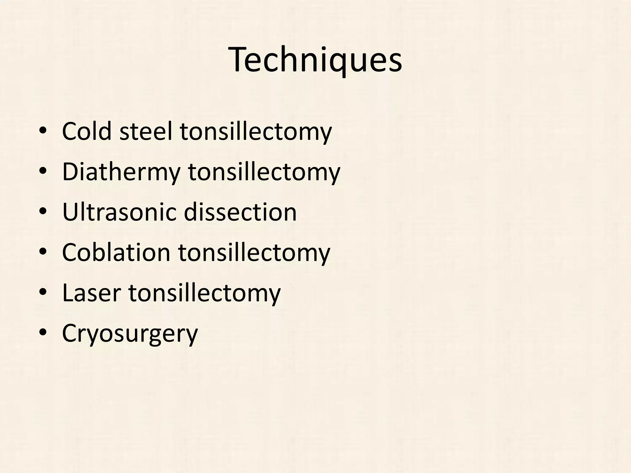 Diseases of tonsils and tonsillectomy | PPTX