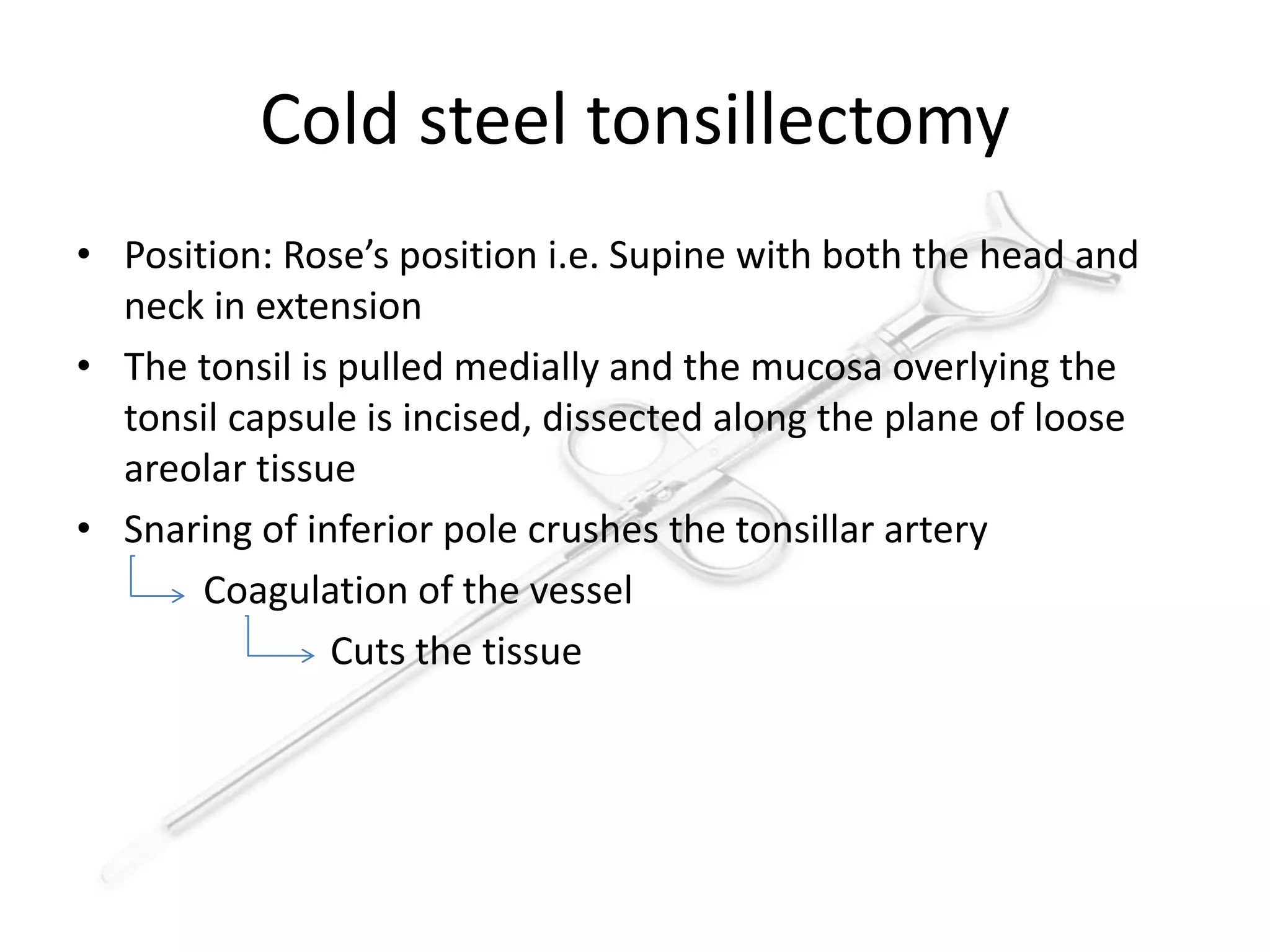 Diseases of tonsils and tonsillectomy | PPTX