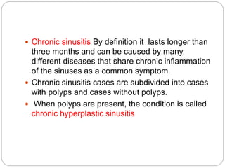 Diseases of upper respiratory tract | PPT