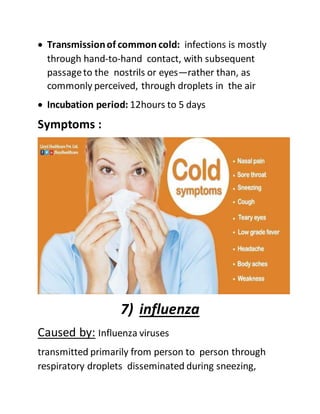 Diseases of upper respiratory tract | DOCX