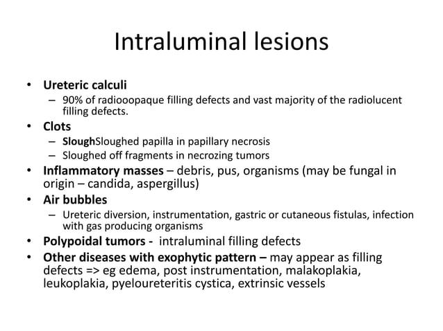 Diseases of ureters | PPTX