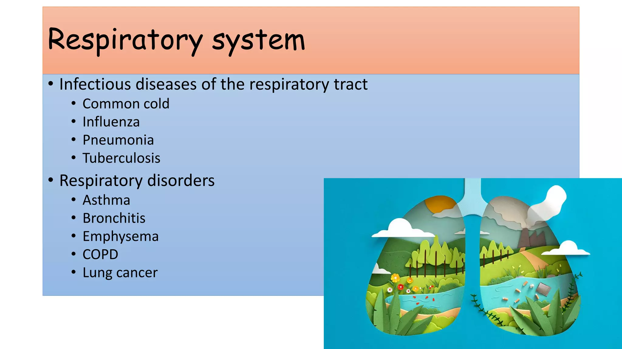 Diseases related to circulatory and respiratory system | PPTX