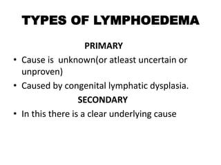 Diseases related to lymphatic system | PPTX