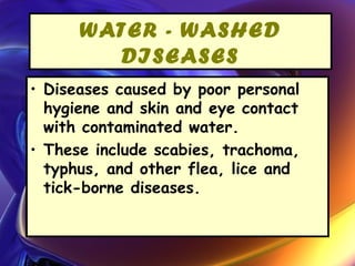 Diseases related to water- Ashwin | PPT