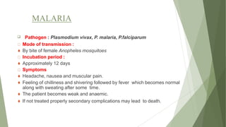 Disease,symptoms,and prevention | PPTX