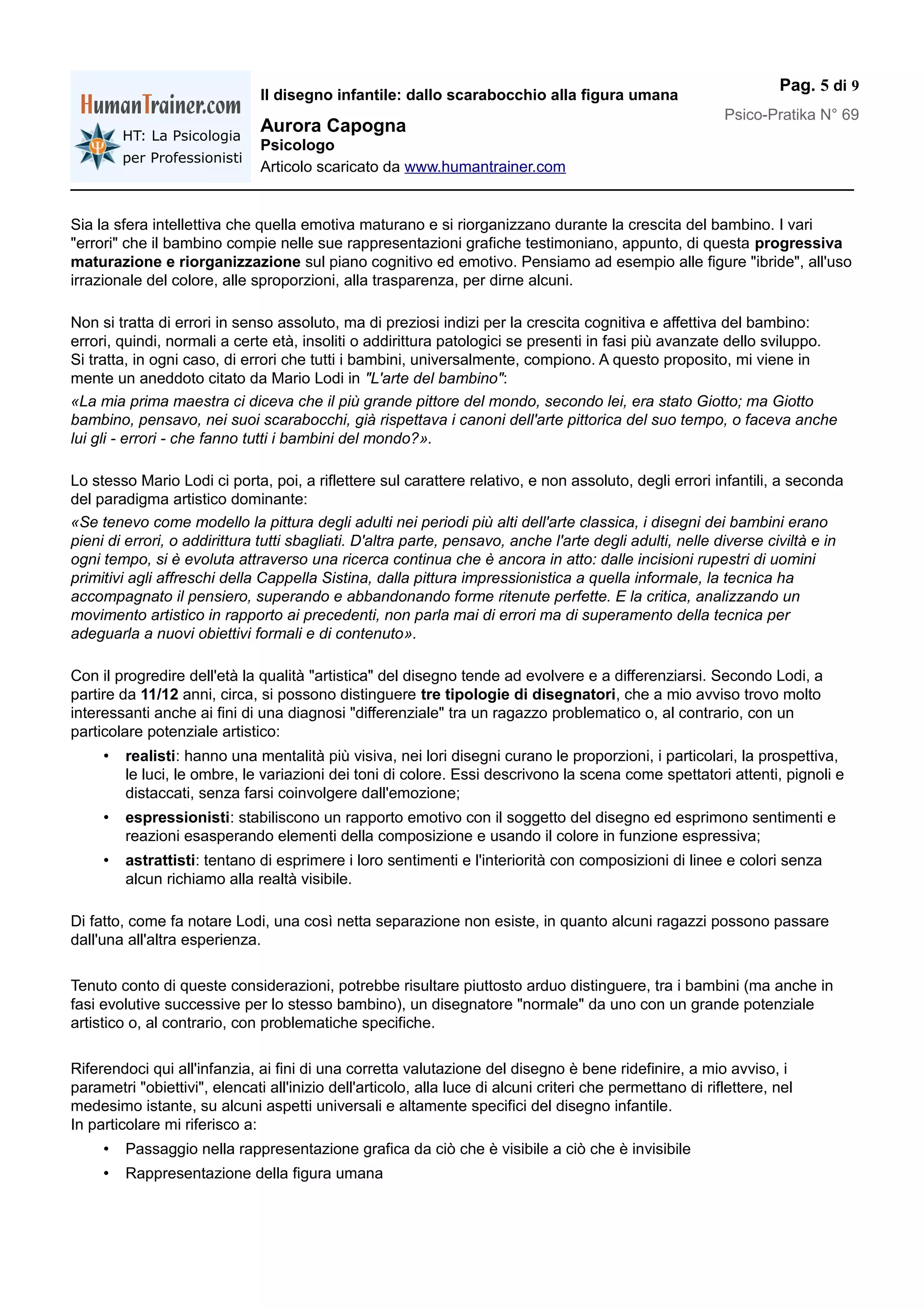 Disegno infantile-scarabocchio-figura-umana n | PDF