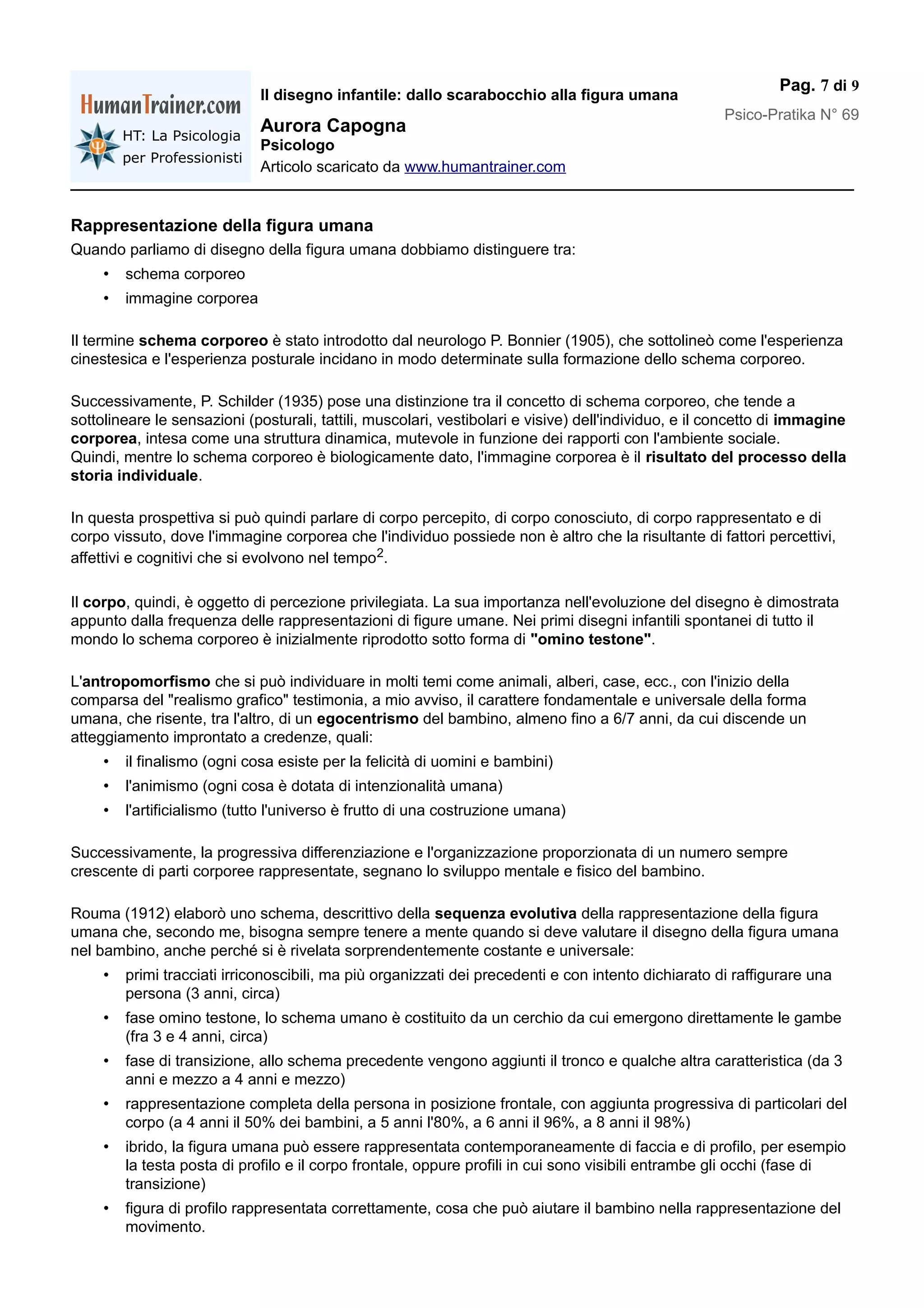 Disegno infantile-scarabocchio-figura-umana n | PDF