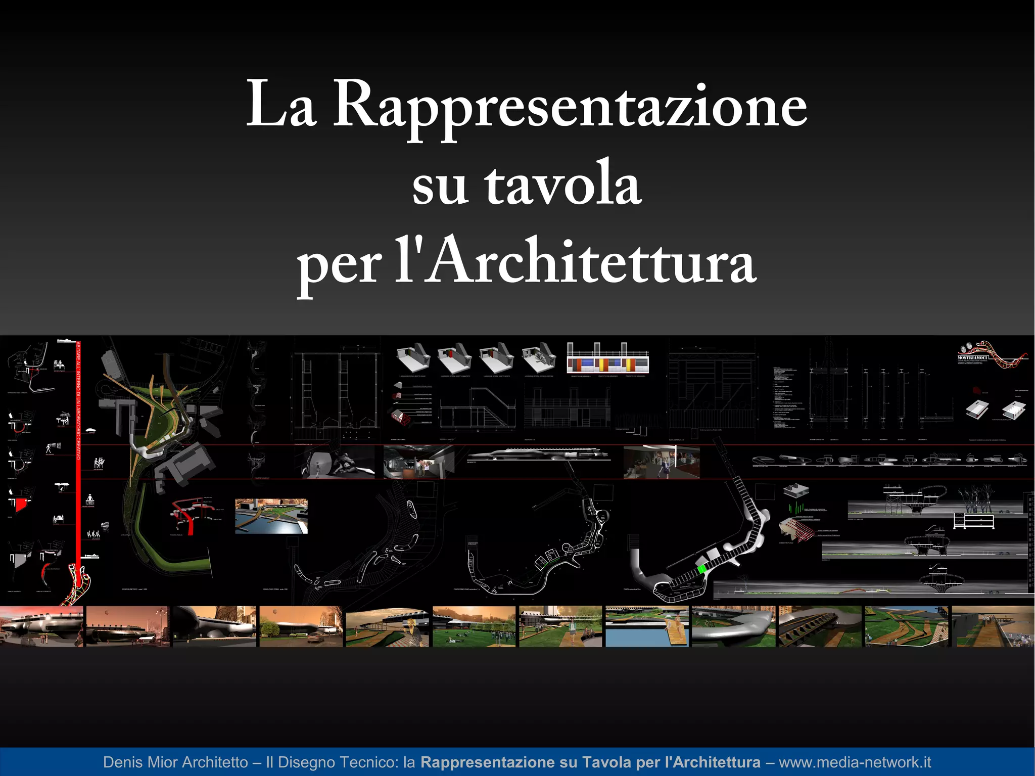 Il Disegno su tavola per l'Architettura. By the media-network team | PDF