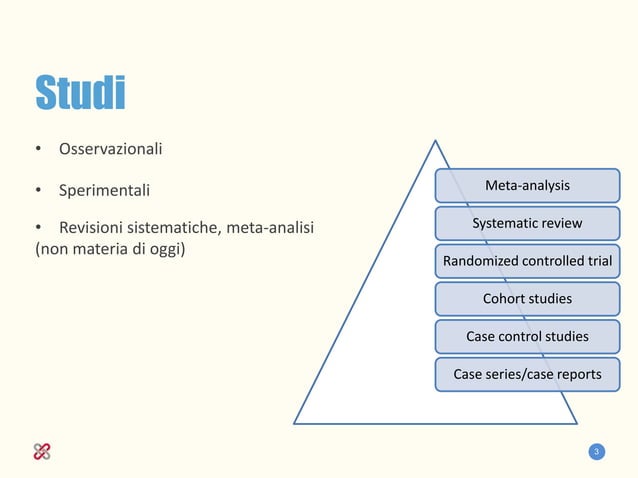 Disegno degli studi clinici e analisi dei dati | PPTX | Physical ...