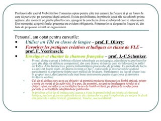 Diseminare Besancon | PPT