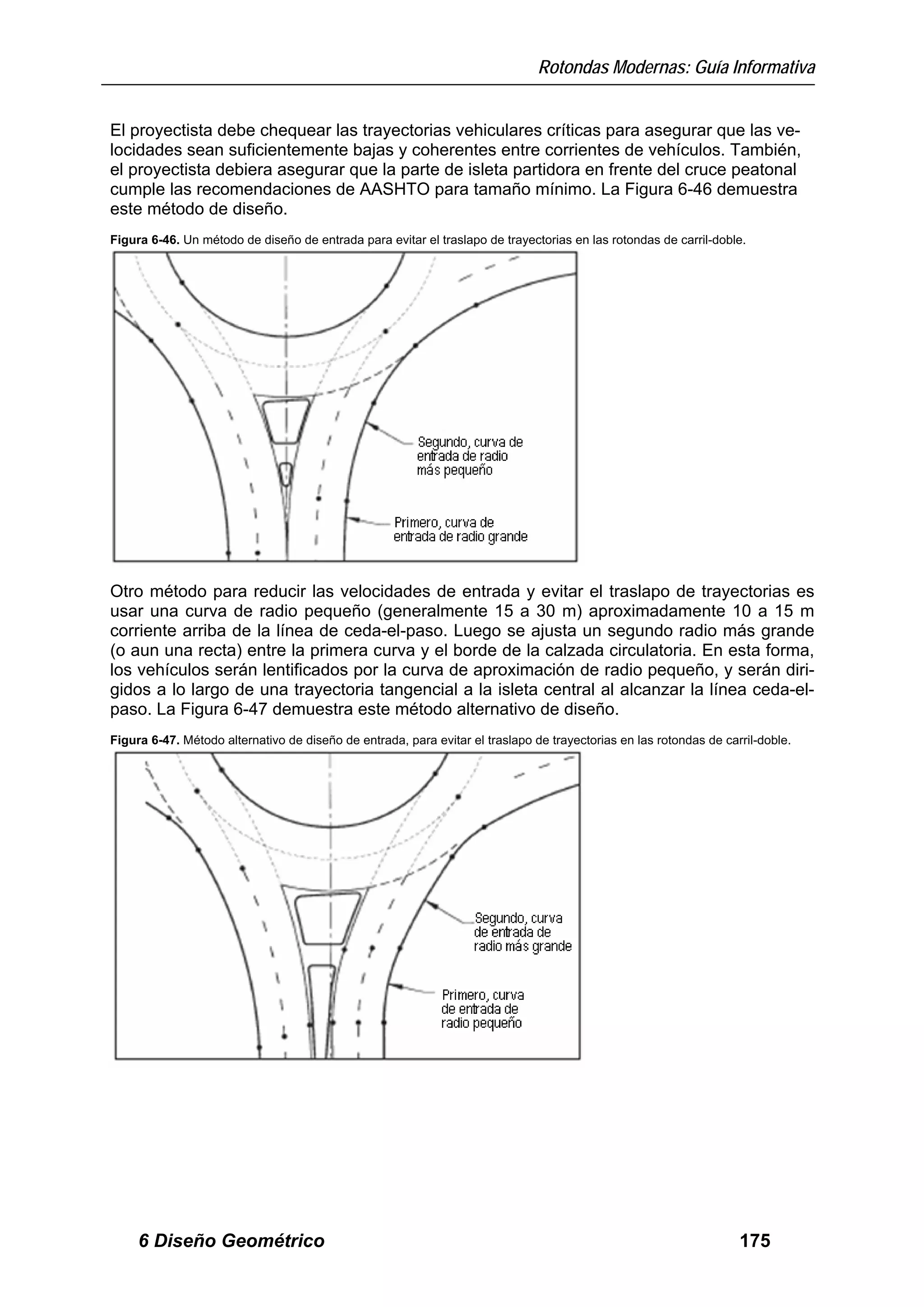Diseno geometrico-rotondas | PDF