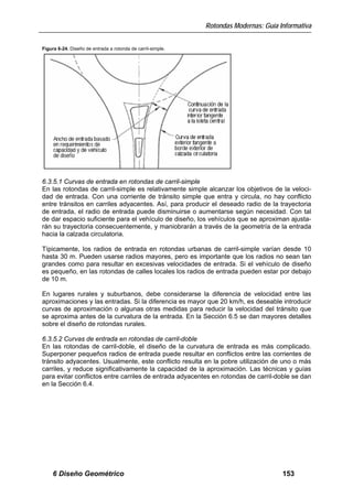 Diseno geometrico-rotondas | PDF