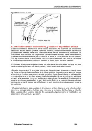 Diseno geometrico-rotondas | PDF