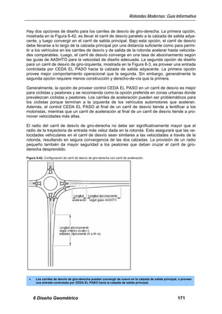 Diseno geometrico-rotondas | PDF