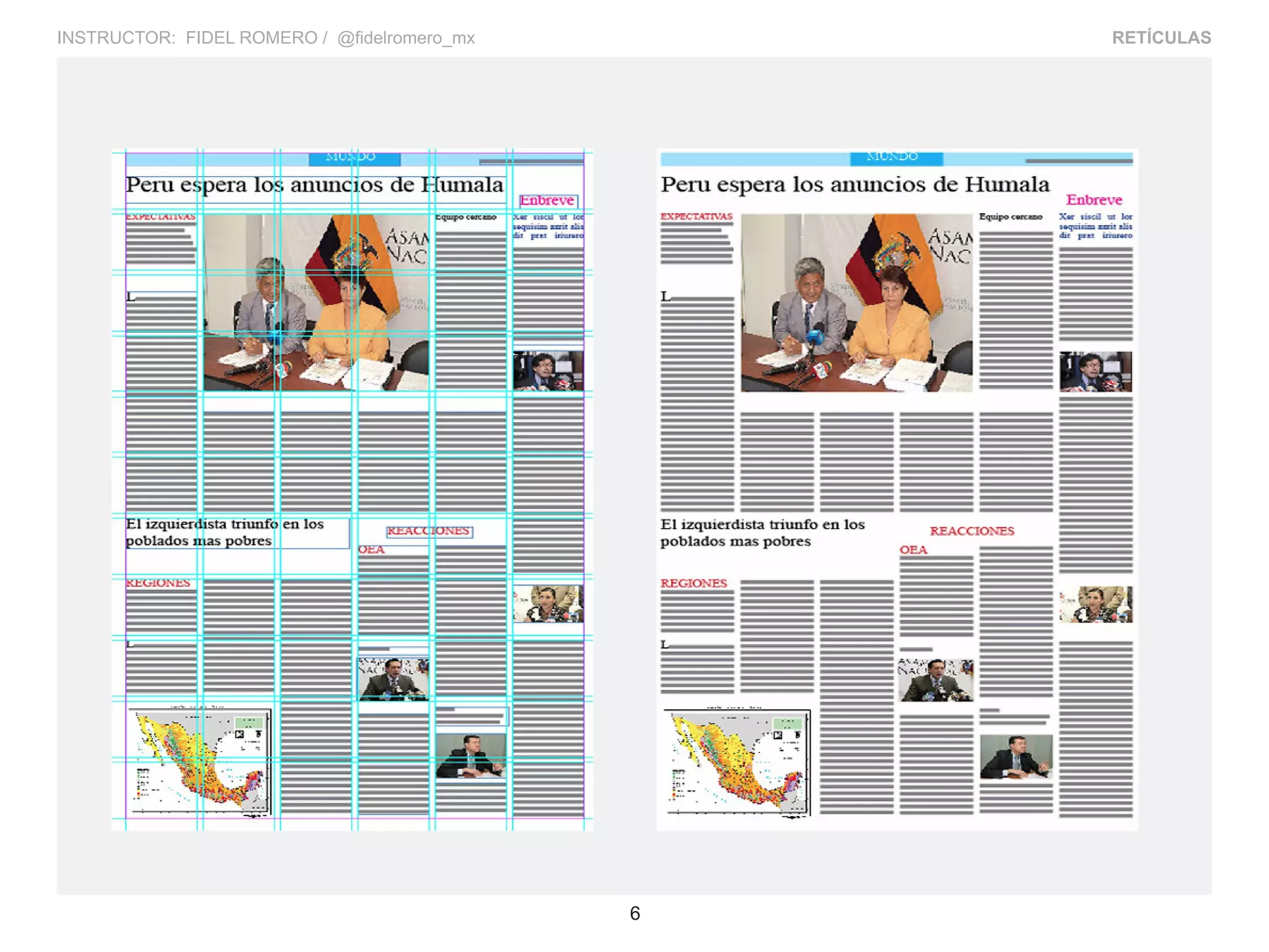 Diseño editorial: Retículas | PDF
