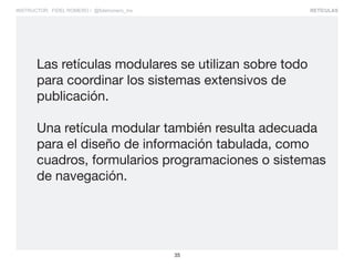 Diseño editorial: Retículas | PDF