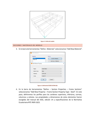 Diseño Cálculo Estructural Galpón - SAP2000 | PDF