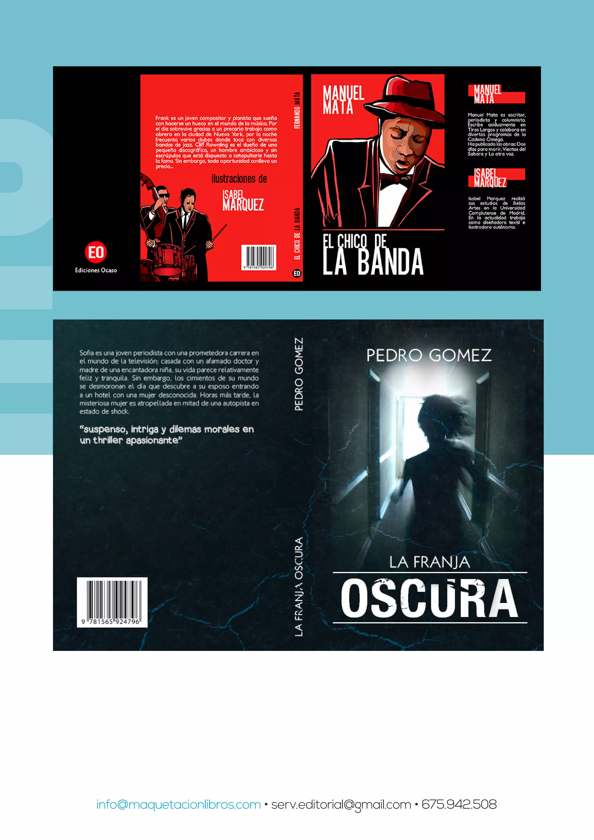 Diseño de portadas de libros, cubiertas | PDF