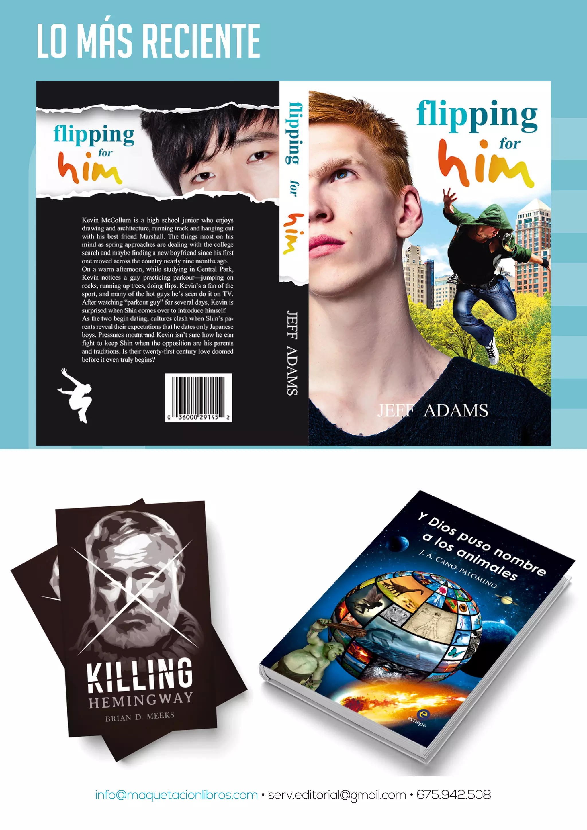 Diseño de portadas de libros, cubiertas | PDF
