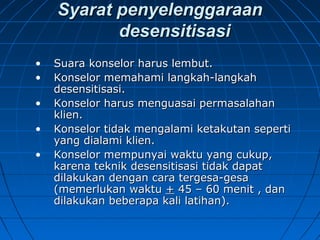 Disensitisasi | PPT