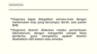 disentri gejala, penanganan,obat-190910064259.pptx