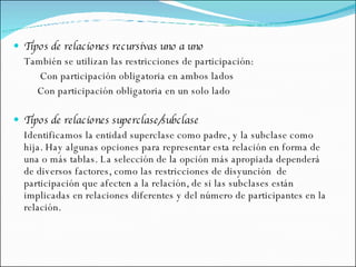 DiseñO LóGico De Bases De Datos Para El Modelo Relacional | PPT