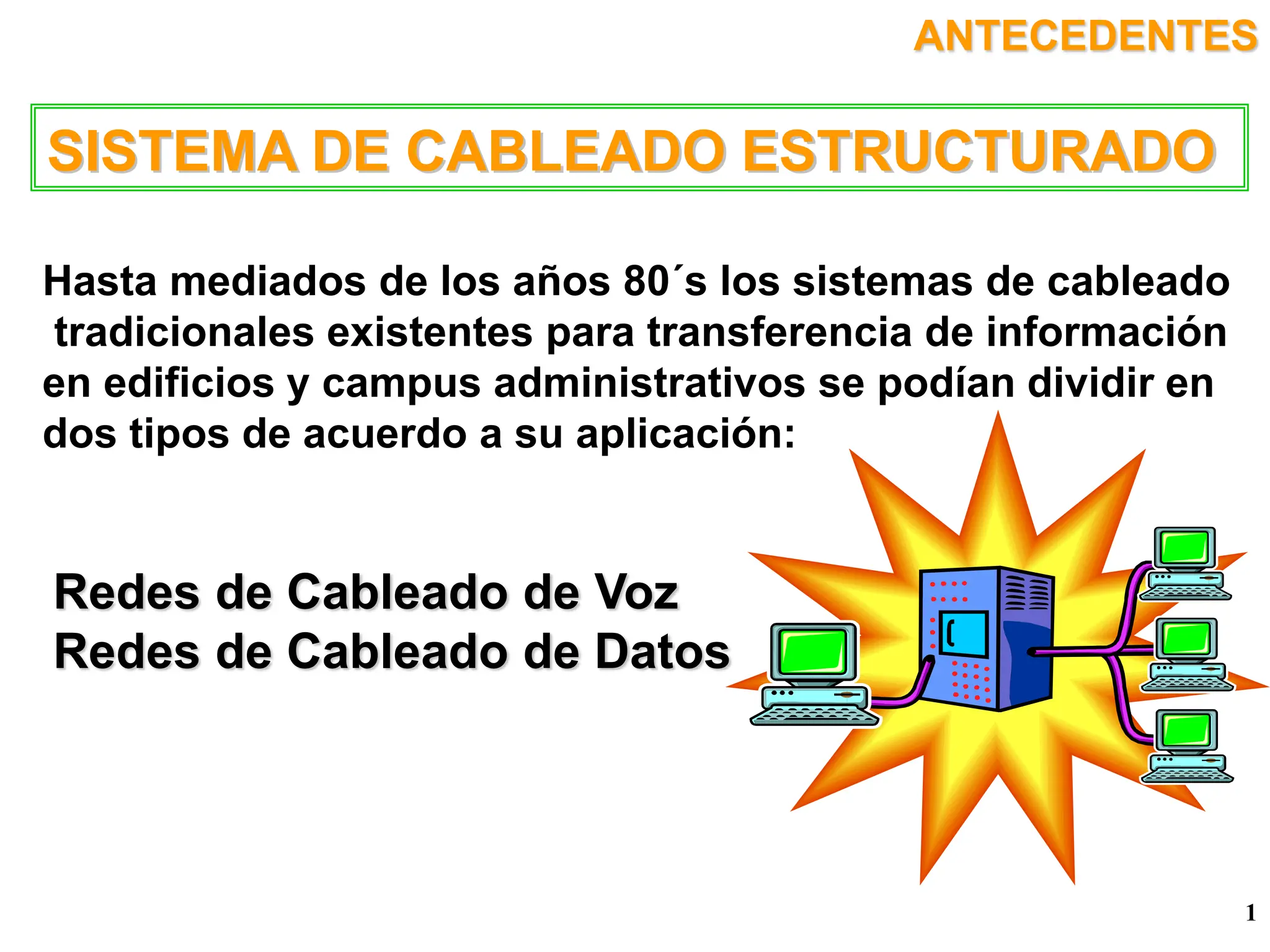 Diseño de Cableado Estructurado para Edificaciones | PPT