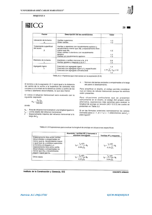 Diseño de concreto armado roberto morales, icg | PDF