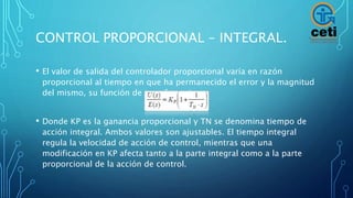 Diseño de controladores pd, pi y pid | PPTX