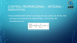 Diseño de controladores pd, pi y pid | PPTX