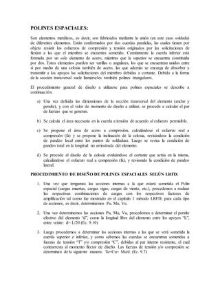 Diseño de elementos tradicionales de estructura de techo por el metodo ...