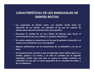Diseño de Engranajes de Dientes Rectos - Juan Boscán | PDF