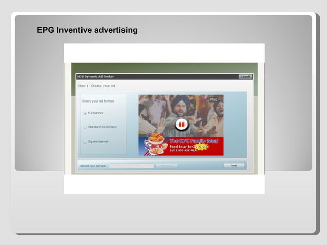 EPG , Tv interface design patterns | PPT