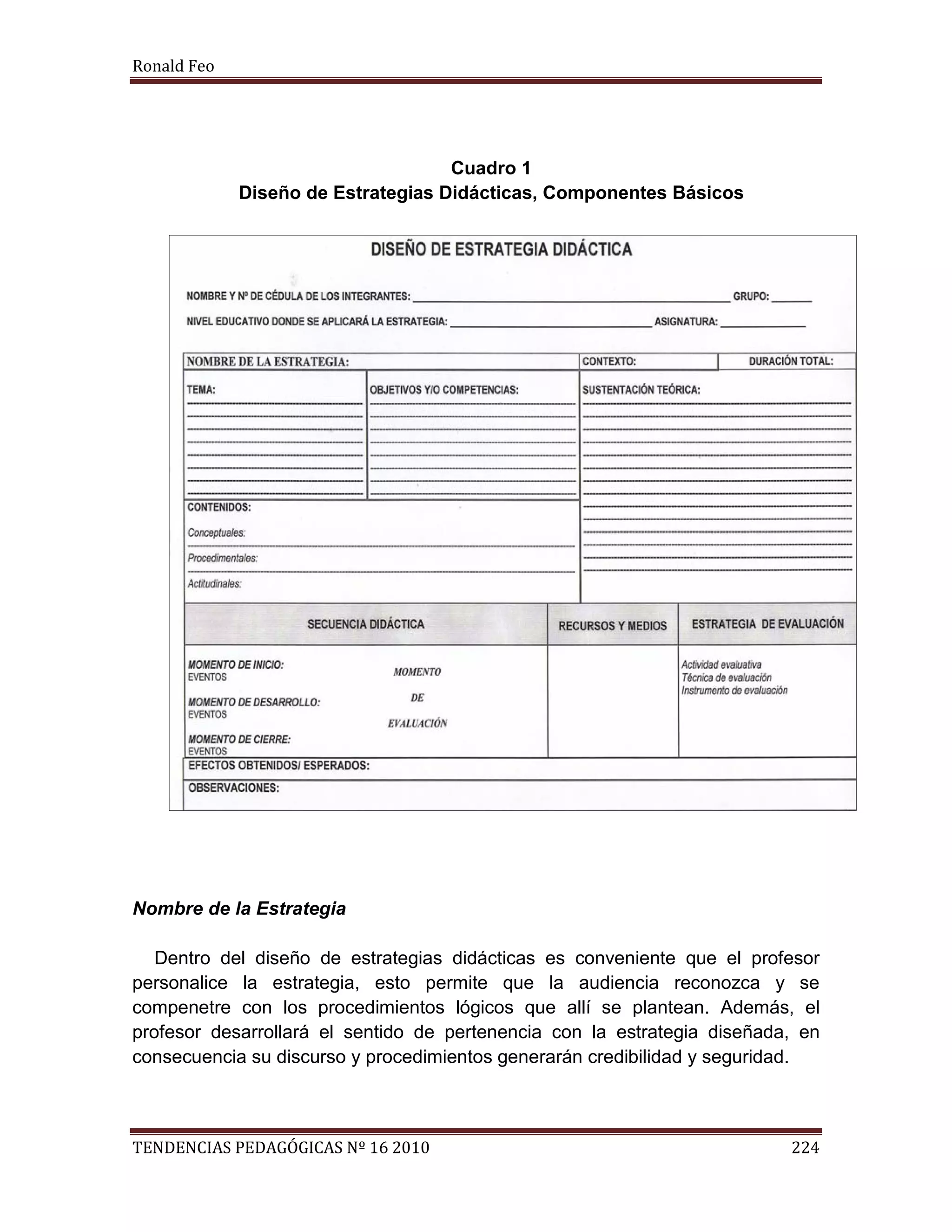 Diseño de estrategias didácticas cosdac | PDF | Educational Assessment ...