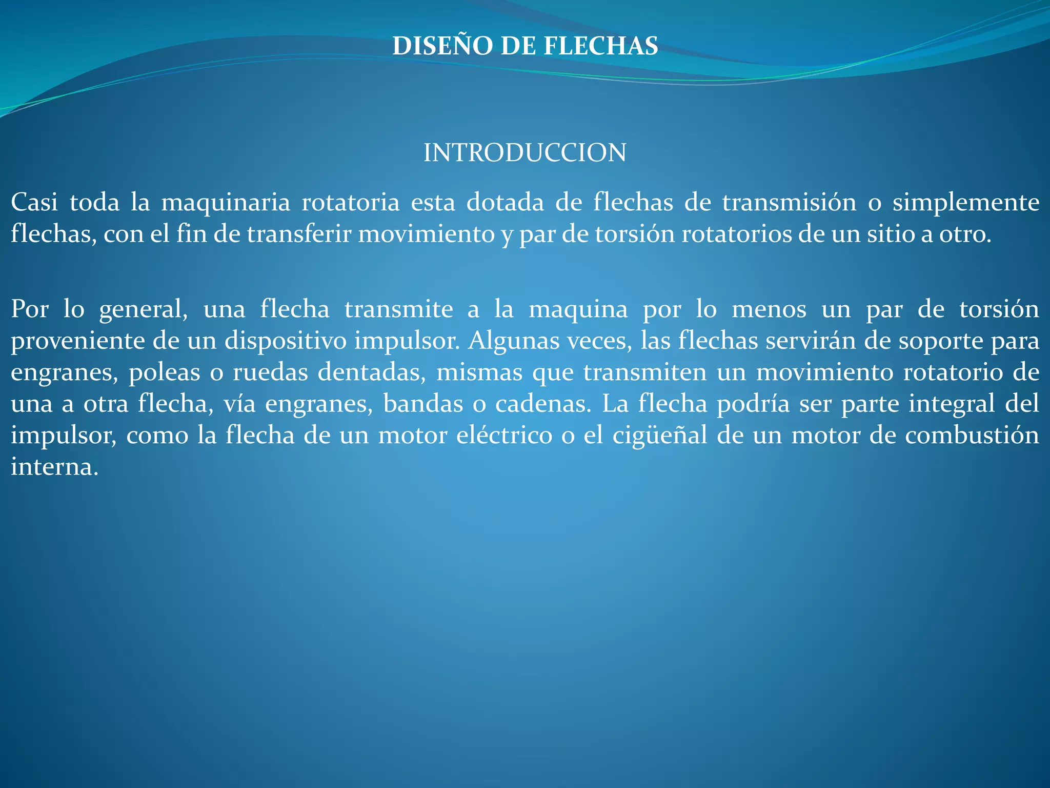 Diseño de flechas. | PPTX
