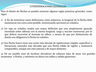 Diseño de flechas. | PPTX