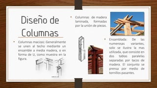 Diseño de miembros estructurales de madera. | PDF